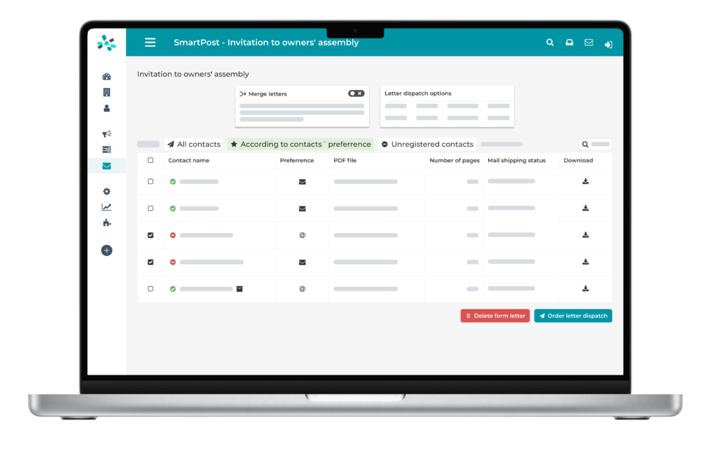 casavi.com | Hybrid letter dispatch - save time and money